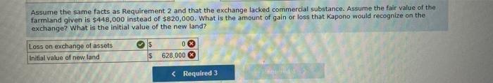 Solved Assume the same facts as Requirement 2 and that the | Chegg.com Solved Assume the same facts as Requirement 2 and that the | Chegg.com