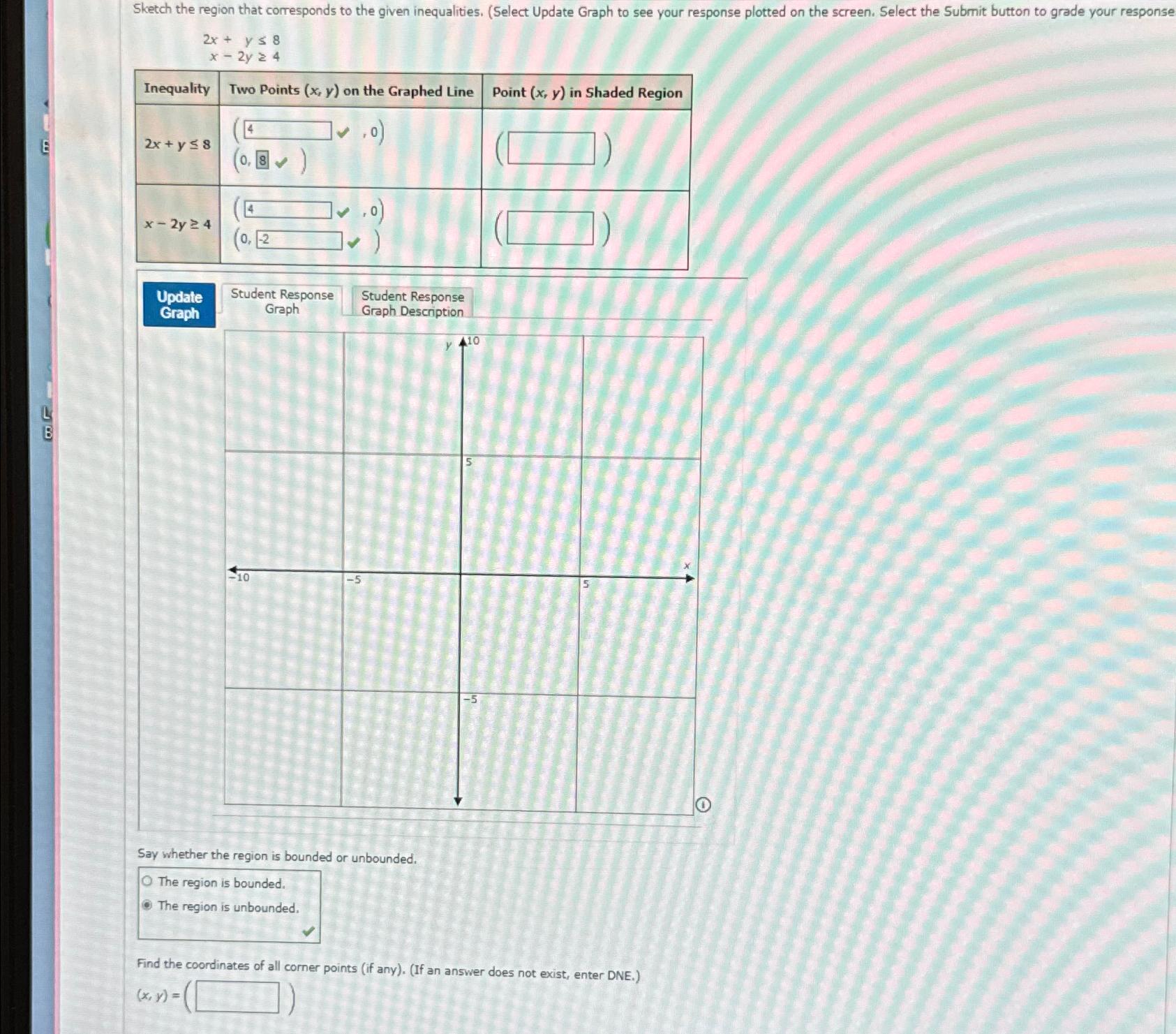 Solved Sketch the region that corresponds to the given | Chegg.com