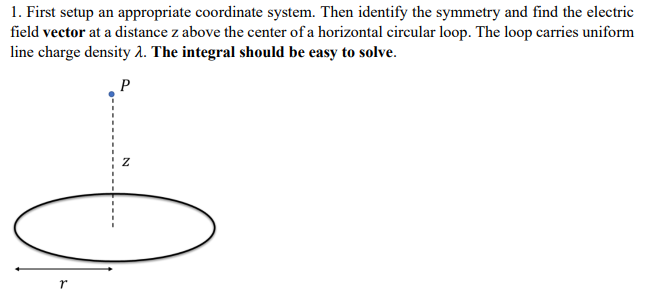 Solved First setup an appropriate coordinate system. Then | Chegg.com