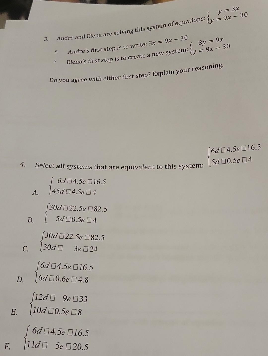 Solved 1. What were Elena's first two moves? What might be | Chegg.com