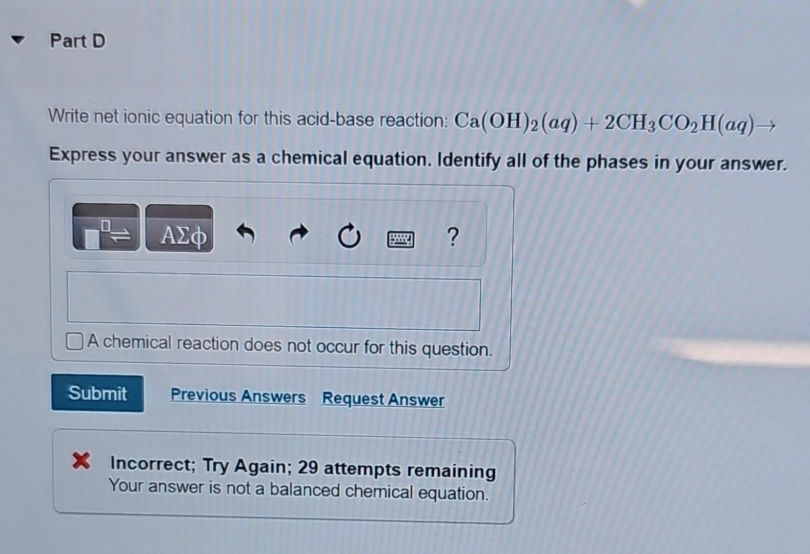 Solved Write net ionic equation for this strong acid-strong | Chegg.com