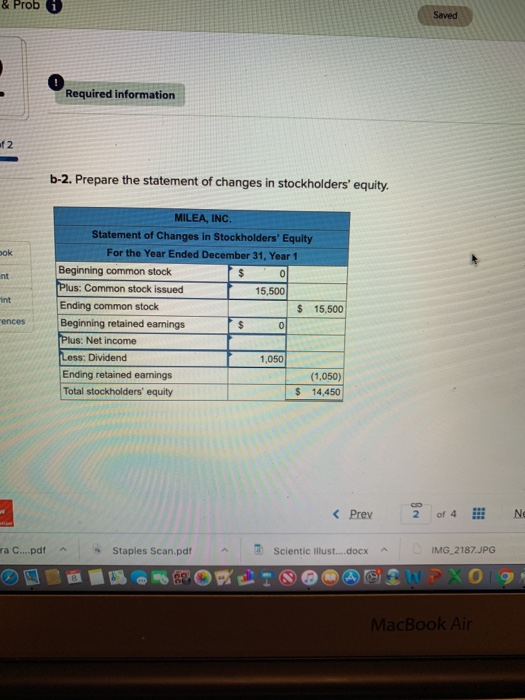 Solved Required information Exercise 2-3A Effect of accruals | Chegg.com