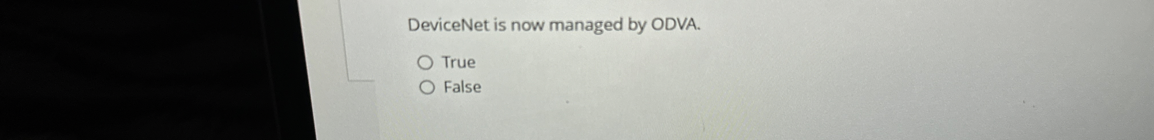 Solved DeviceNet is now managed by ODVA.TrueFalse | Chegg.com