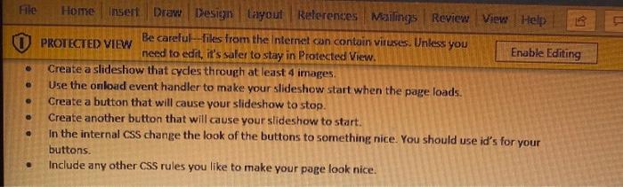 Solved File 2 Home Insert Draw Design Layout References | Chegg.com