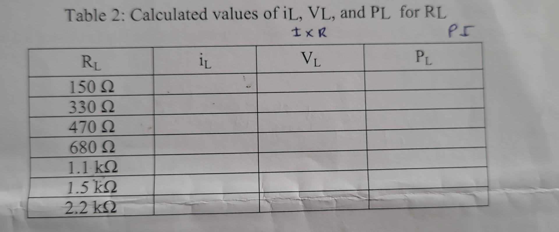 Solved 1) Determine the power dissipated by RL connected | Chegg.com