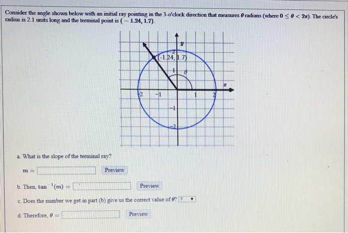 Solved Consider the angle shown below with an initial ray | Chegg.com