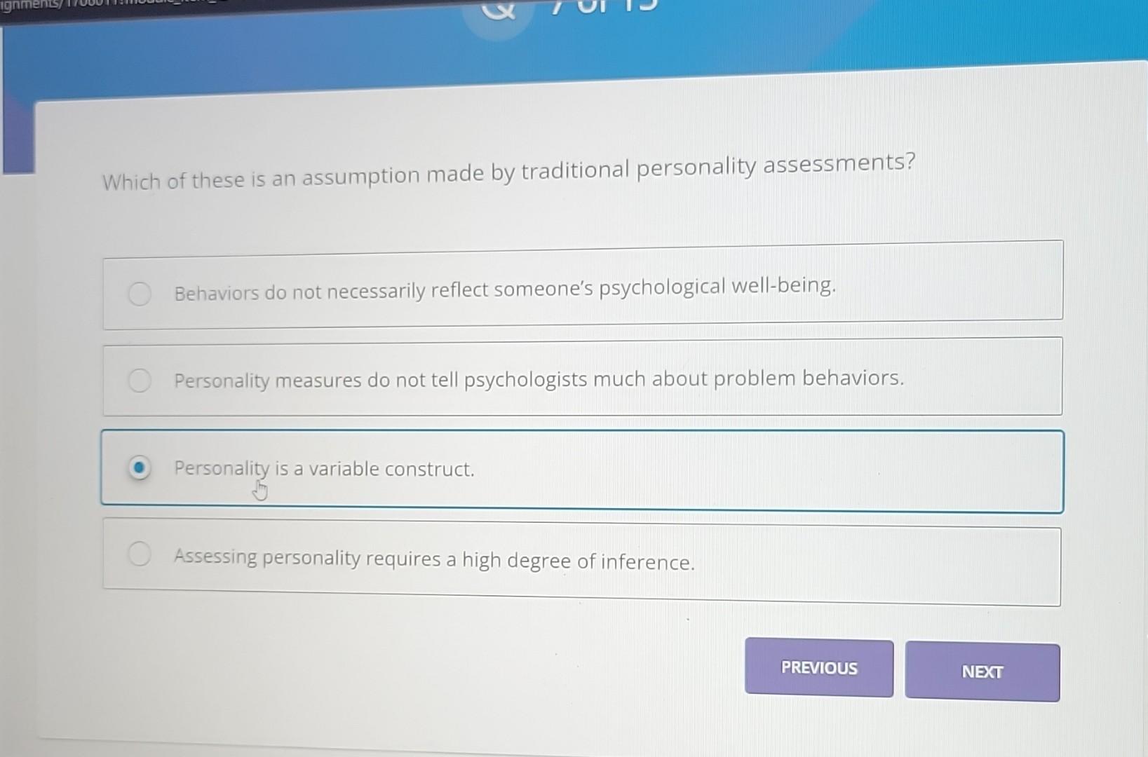 Solved Which of these is an assumption made by traditional | Chegg.com