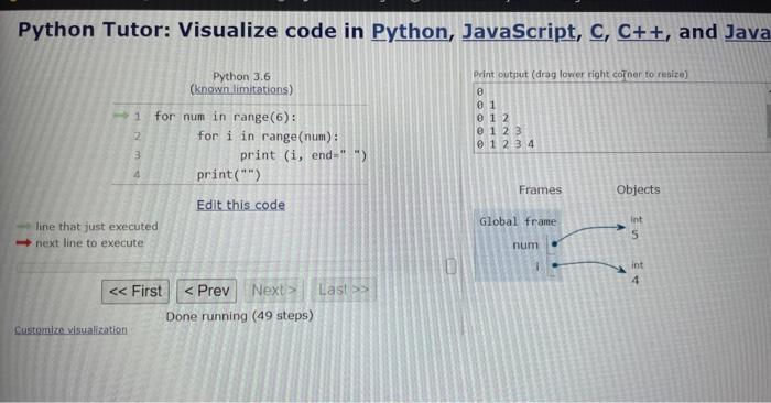 Solved I M Confused On How We Get These Output From This