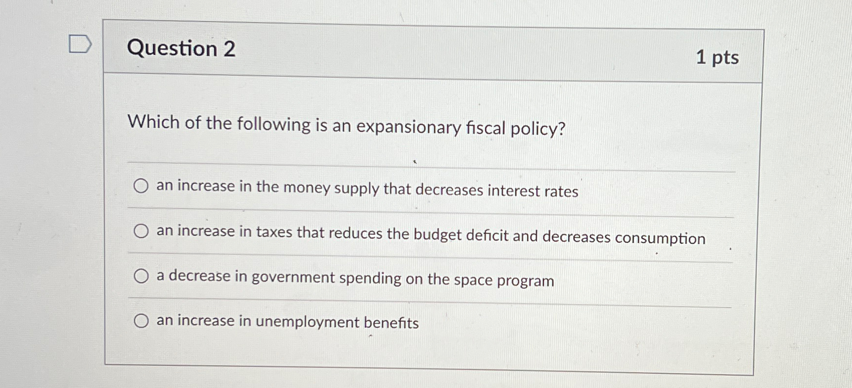 Solved Question 21 ﻿ptsWhich of the following is an | Chegg.com