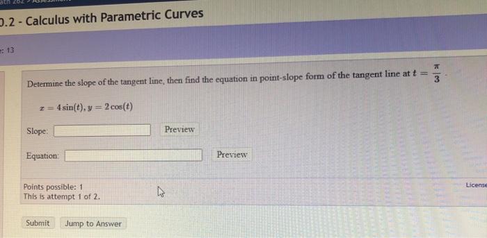 Solved 1 Curves Defined By Parametric Equations Match