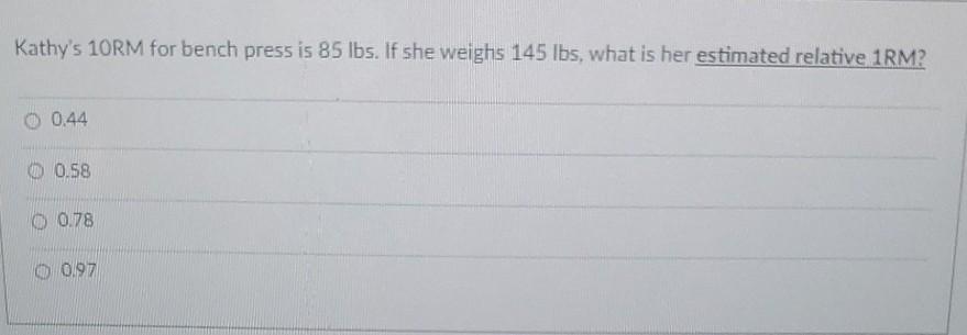 Solved Debra weighs 154 lbs and completes a maximal GXT. It | Chegg.com