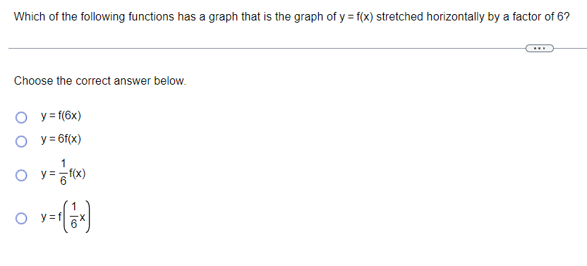 Solved Which of the following functions has a graph that is | Chegg.com