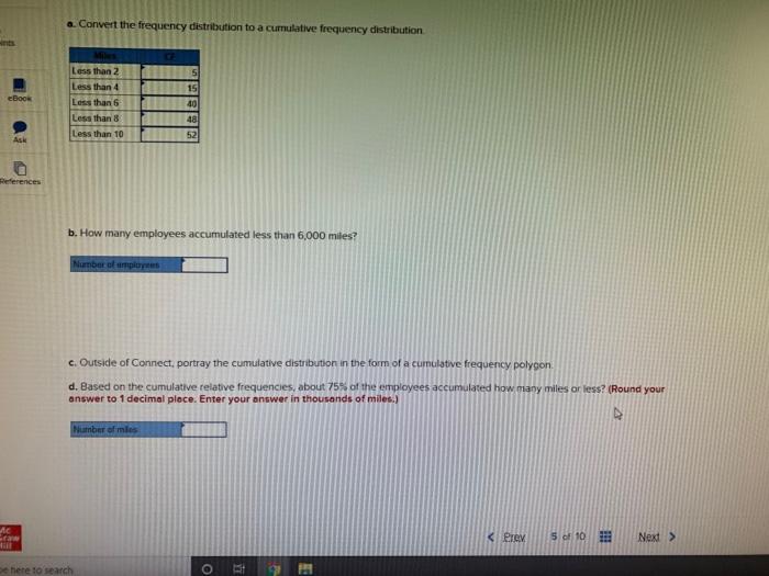 Solved Exercise 2-21 (Algo) (LO2-3) The frequency | Chegg.com