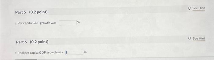 Solved Suppose that nominal GDP was $10000000.00 in 2005 in | Chegg.com