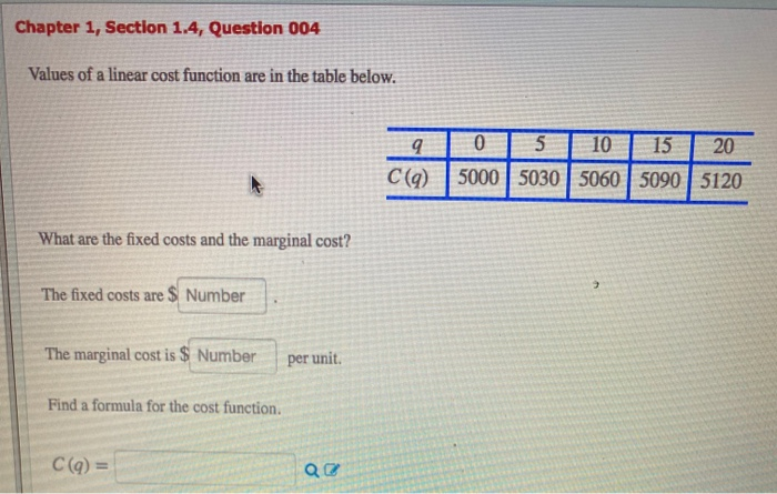 Solved Chapter 1 Section 1 4 Question 004 Values Of A