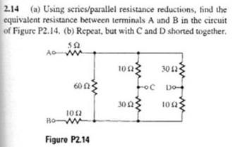 Using series/parallel resistance reductions, find the | Chegg.com