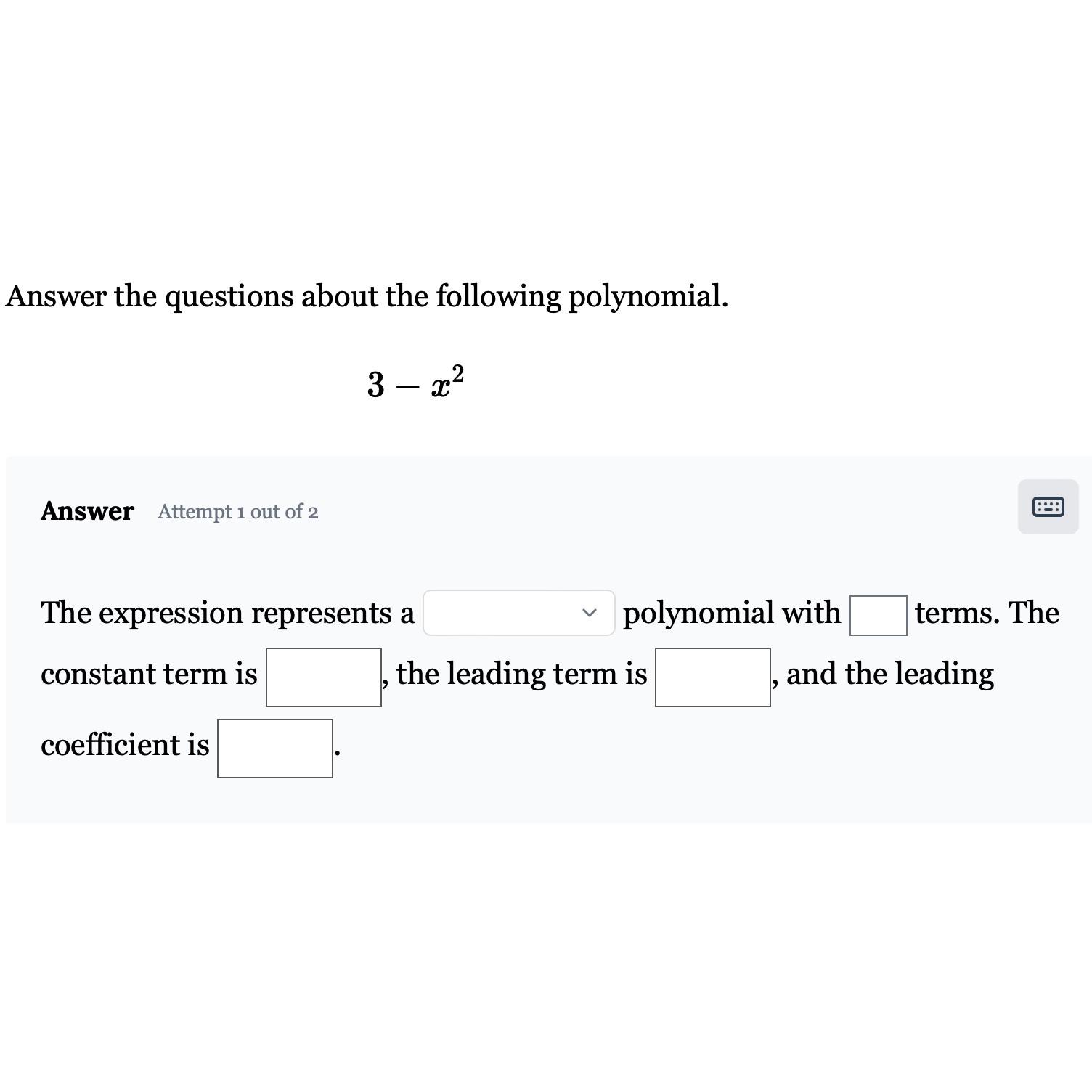 Solved Answer the questions about the following | Chegg.com
