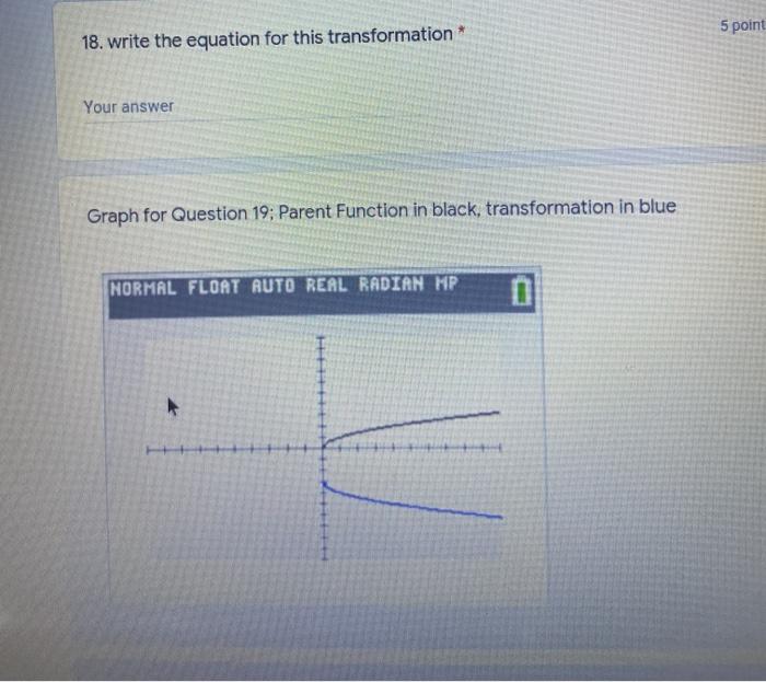 Solved NORMAL FLOAT AUTO REAL RADIAN MP 0 17. Write the | Chegg.com