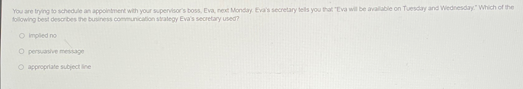 Solved You are trying to schedule an appointment with your | Chegg.com