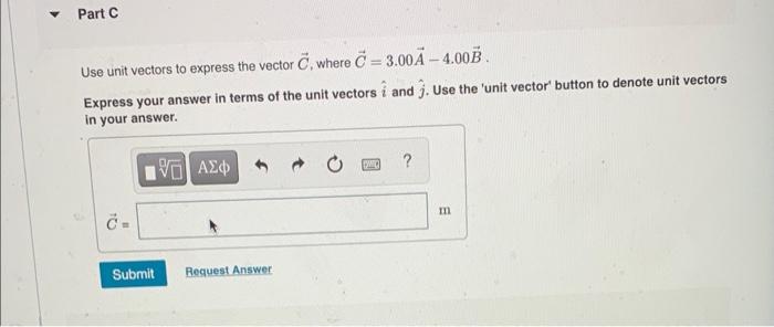 Solved Write the vector A in the figure (Figure 1 ) in terms | Chegg.com