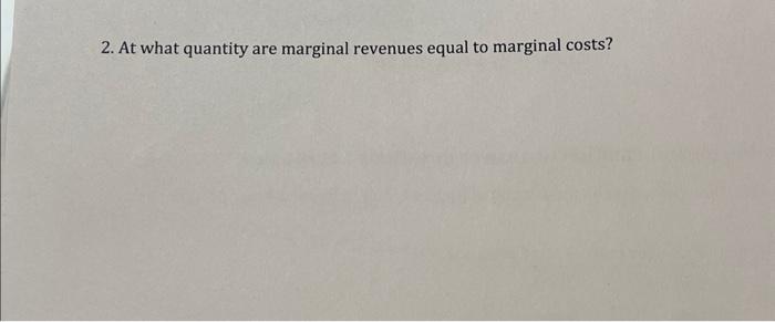 Solved Monopoly Problem Set 1 Use the following information | Chegg.com