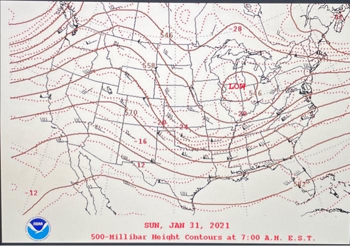 Lesson Title: Surface Map Orientation The surface map | Chegg.com