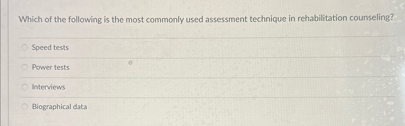 Solved Which of the following is the most commonly used | Chegg.com