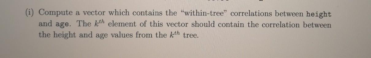 Solved 1. For this problem, you will use the Loblolly | Chegg.com