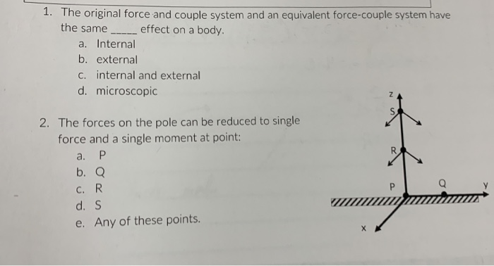 Solved 1 The Original Force And Couple System And An Chegg solved-1-the-original-force-and-couple-system-and-an-chegg