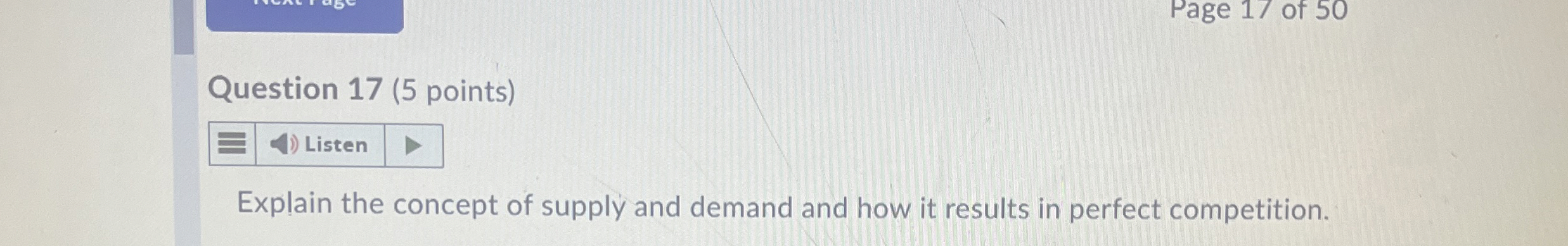 Solved Question 17 (5 ﻿points)ListenExplain the concept of | Chegg.com