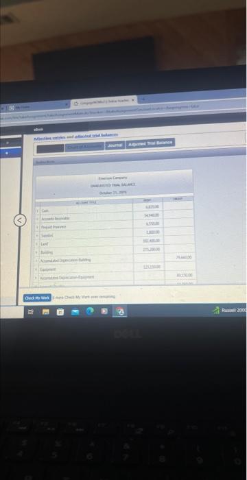 Solved Adjusting entries and adjusted trial balances | Chegg.com