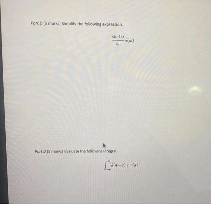 Solved Part B [5 marks] Consider the following signal, x(t). | Chegg.com