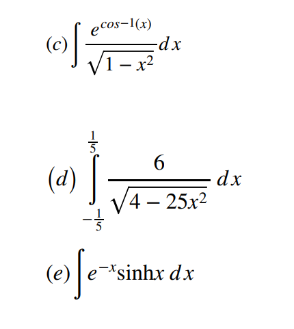Solved Please solve the following set of calculus 2 | Chegg.com