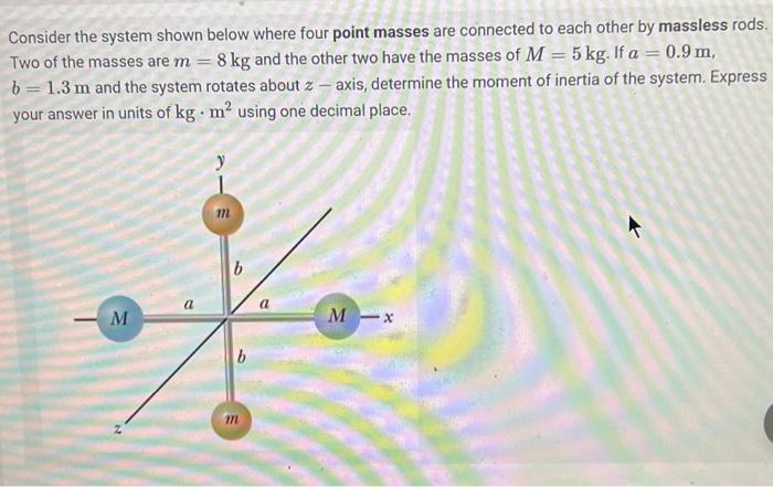 Solved Consider the system shown below where four point | Chegg.com