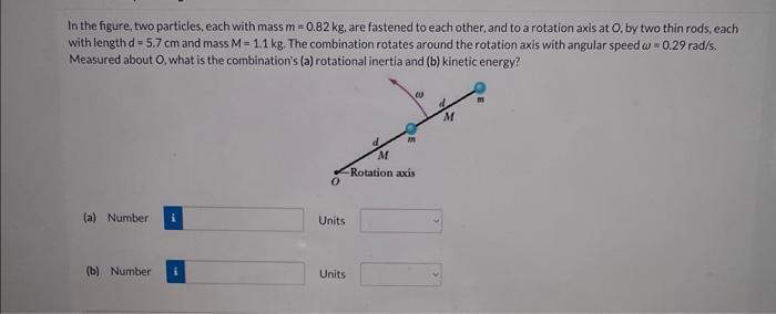 [solved] In The Figure Two Particles Each With Mass M