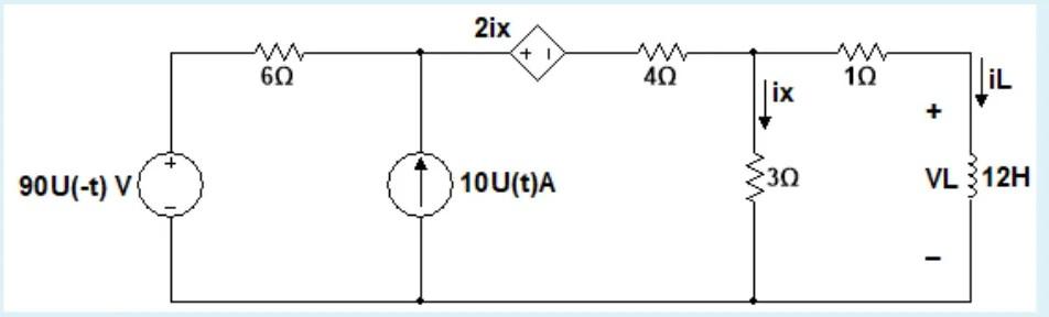Solved Determine iL (t) and VL (t) for times greater than | Chegg.com Solved Determine iL (t) and VL (t) for times greater than | Chegg.com