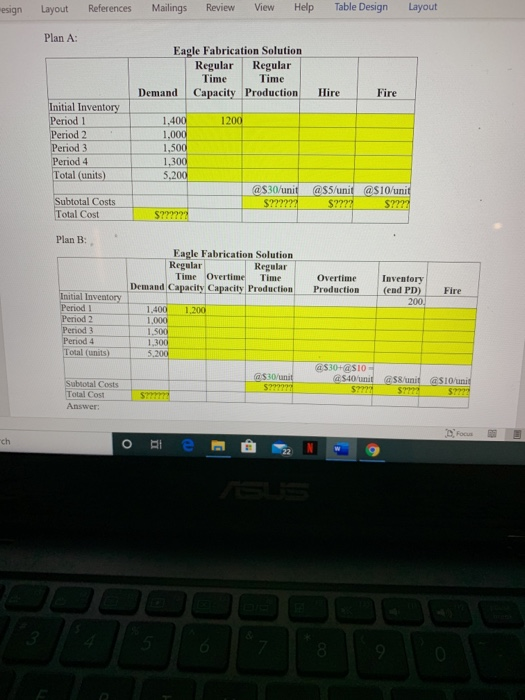 Solved esign Layout References Mailings Review View Help | Chegg.com