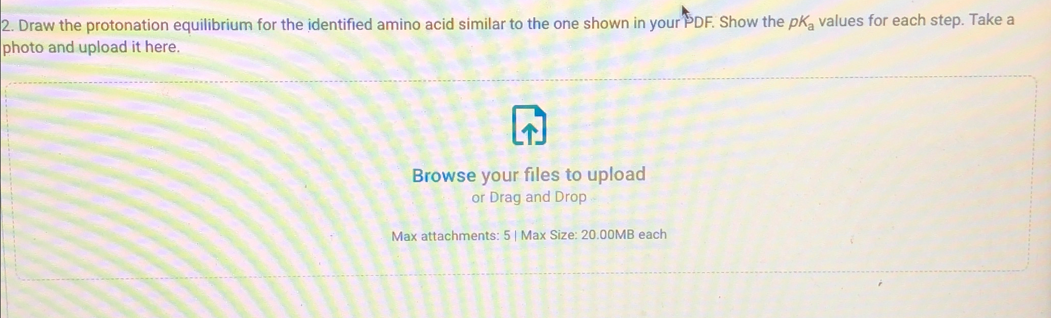 Draw the protonation equilibrium for the identified | Chegg.com