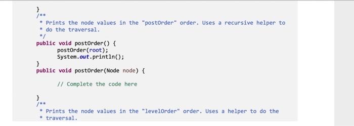Solved Lab 08. Tree ADT Examples 1. The following program | Chegg.com