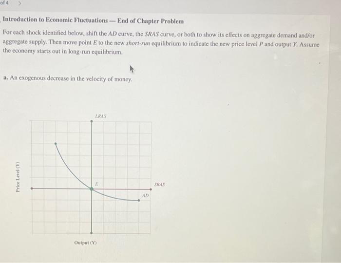 Solved Introduction to Economic Fluctuations - End of | Chegg.com