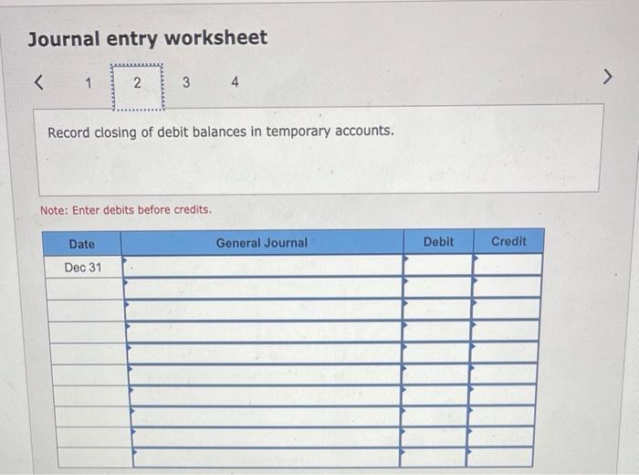 Solved The following list includes temporary accounts from | Chegg.com