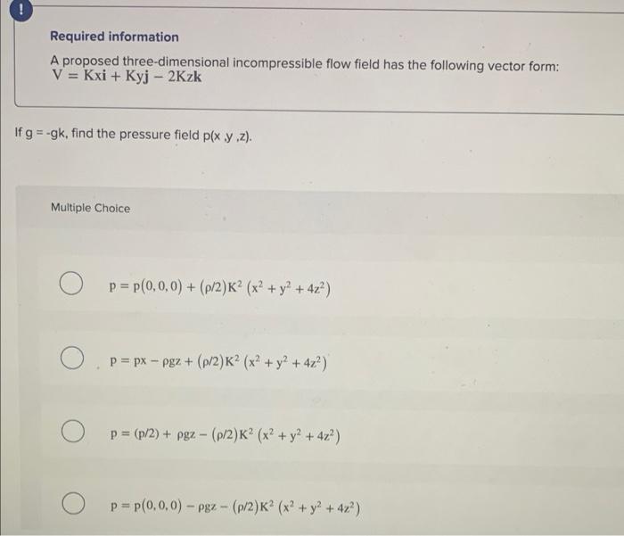 Solved ! Required information A proposed three-dimensional | Chegg.com