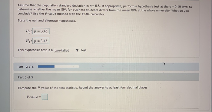 Solved GPA: The mean GPA at a certain university is 3.45. | Chegg.com