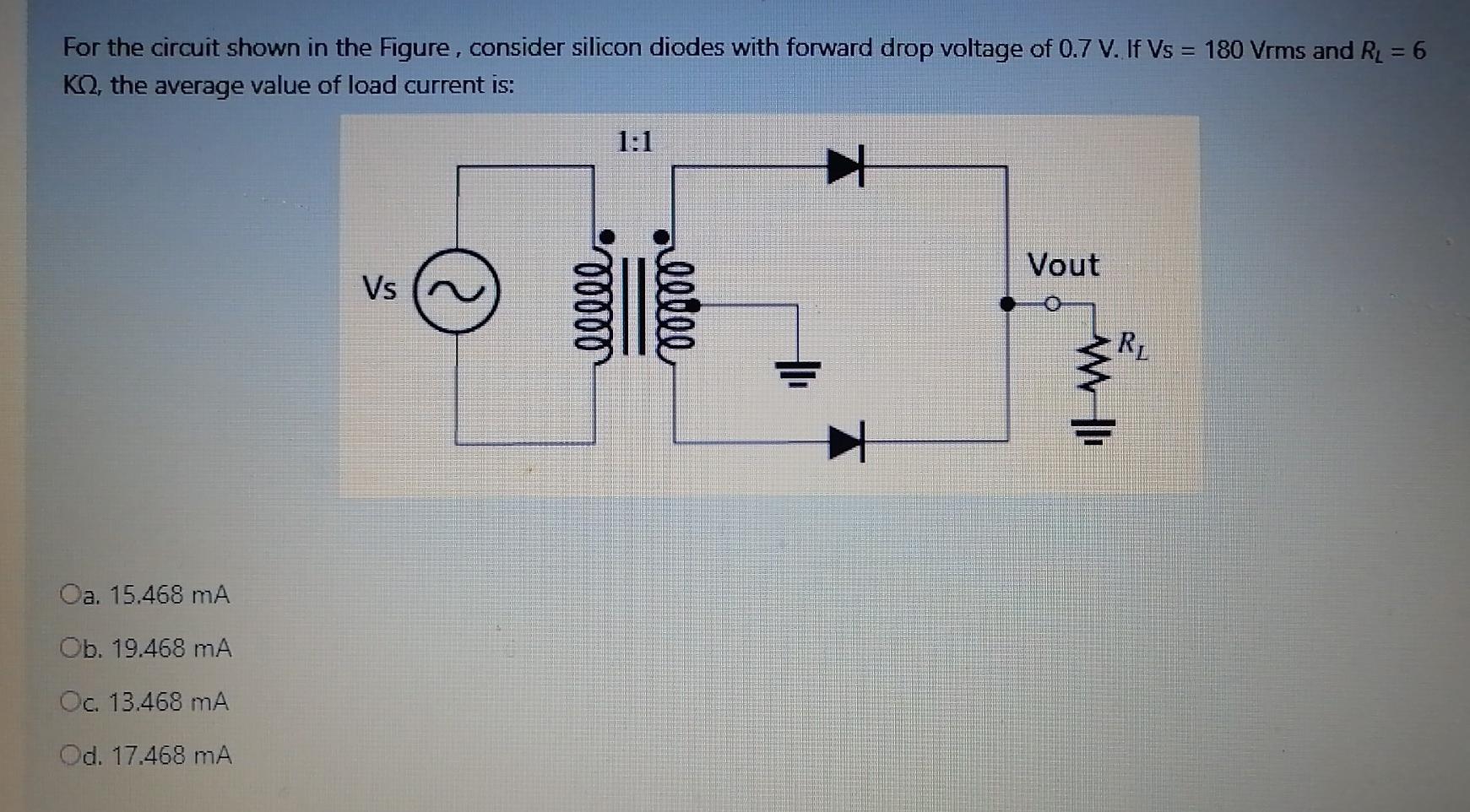 Solved For the circuit shown in the Figure, consider silicon | Chegg.com