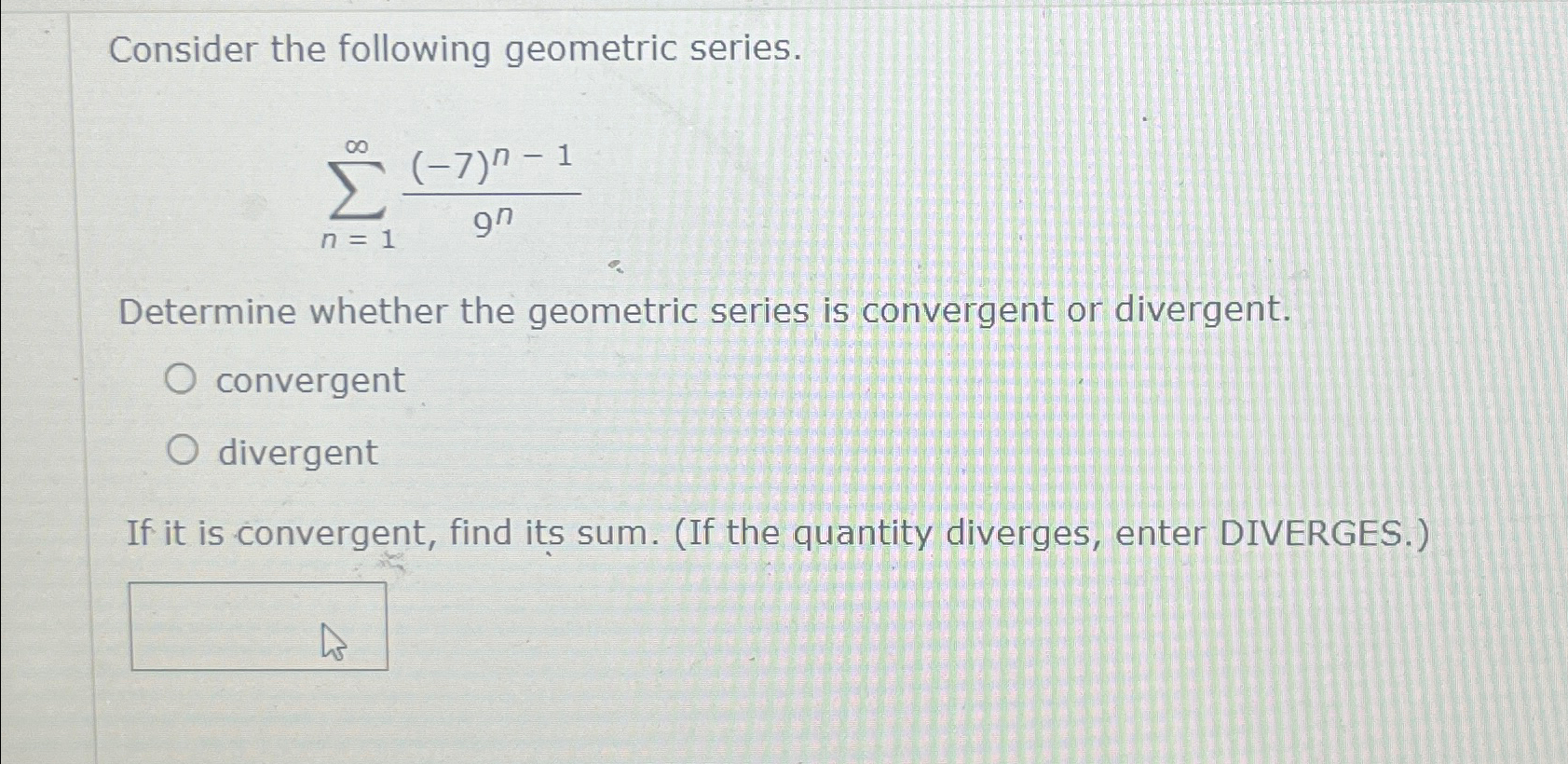 Solved Consider the following geometric | Chegg.com