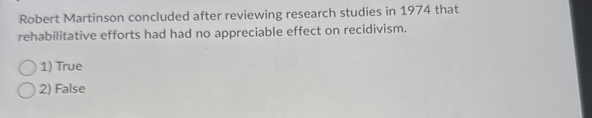 High Quality SOLUTION Robert Martinson concluded after reviewing ...