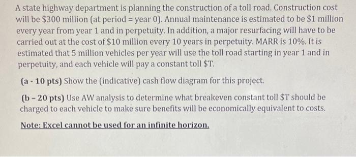 [Solved]: need both A and B A state highway department is pl