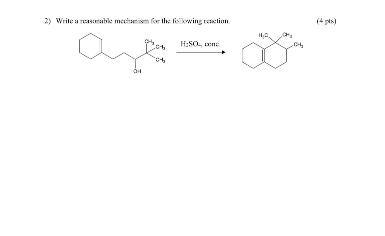 Solved Write a reasonable mechanism for the following | Chegg.com