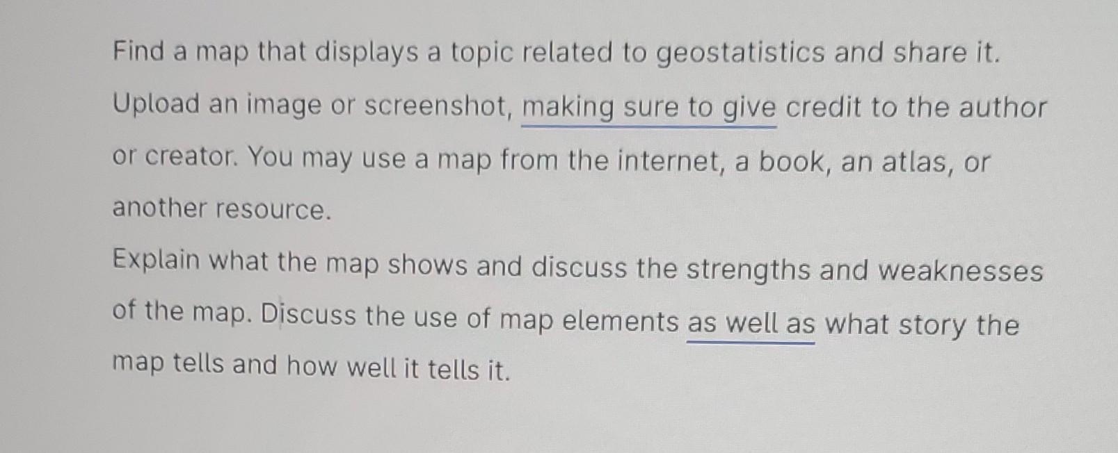 Find a map that displays a topic related to | Chegg.com