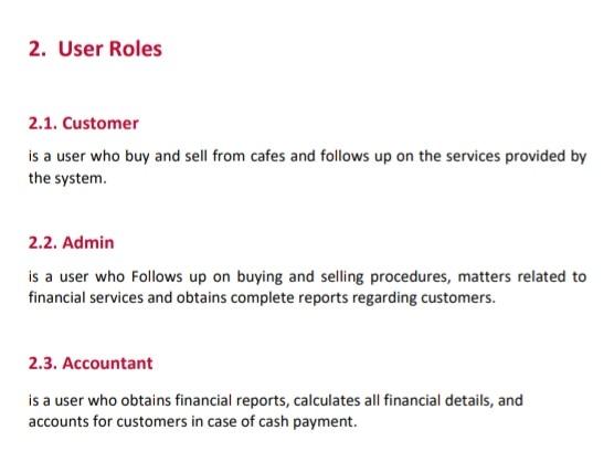 Task Requirements: Create a database Class diagram | Chegg.com